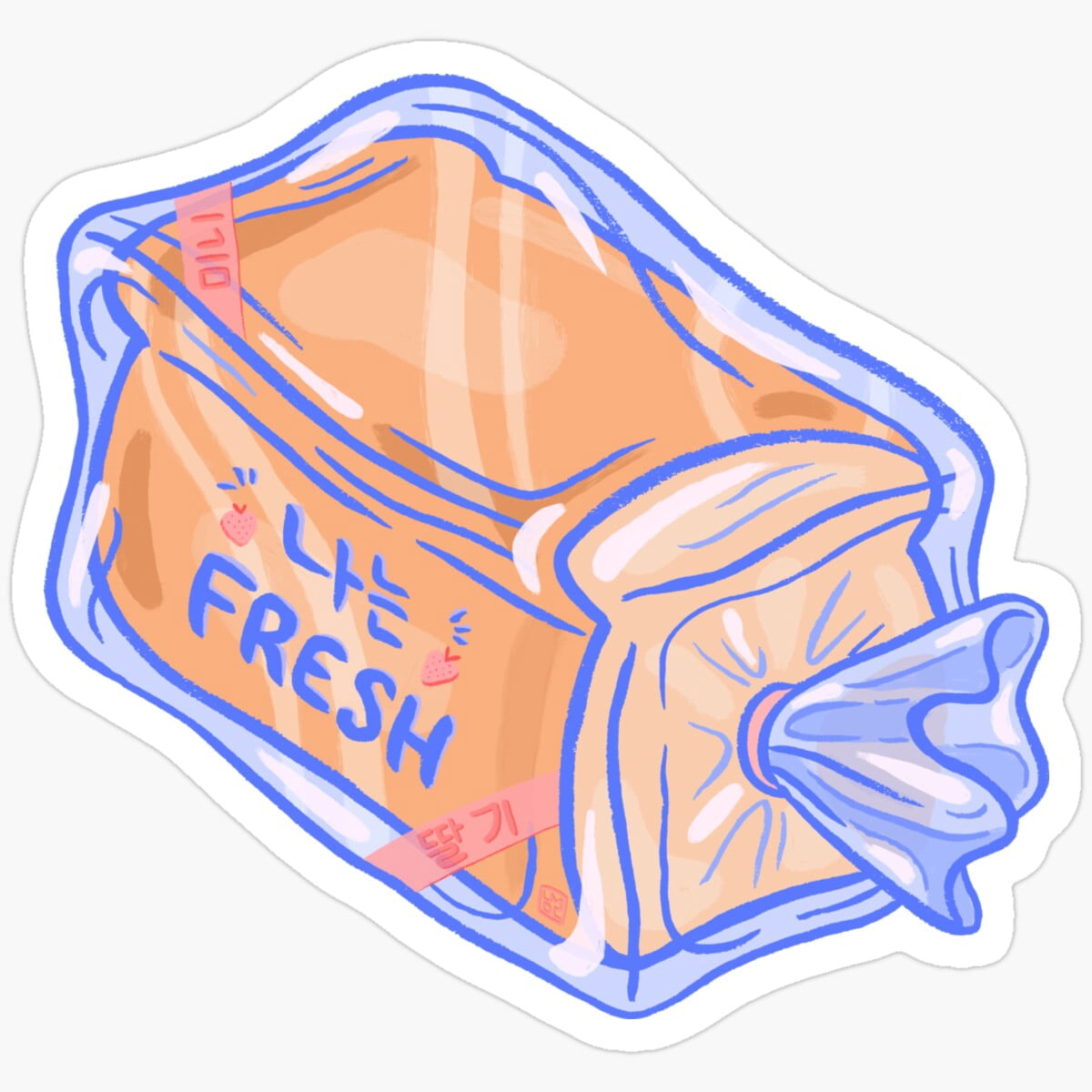 Kira Fresh Sticker Waterproof Sticker for Water Bottles, Laptops ...