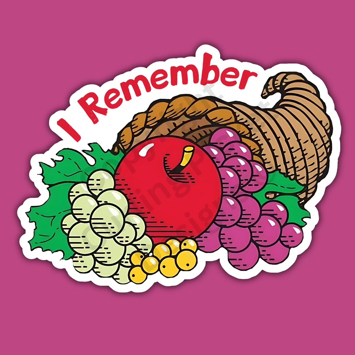 Kira Fruit of the Loom Cornucopia I Remember Mandela Effect Vinyl ...