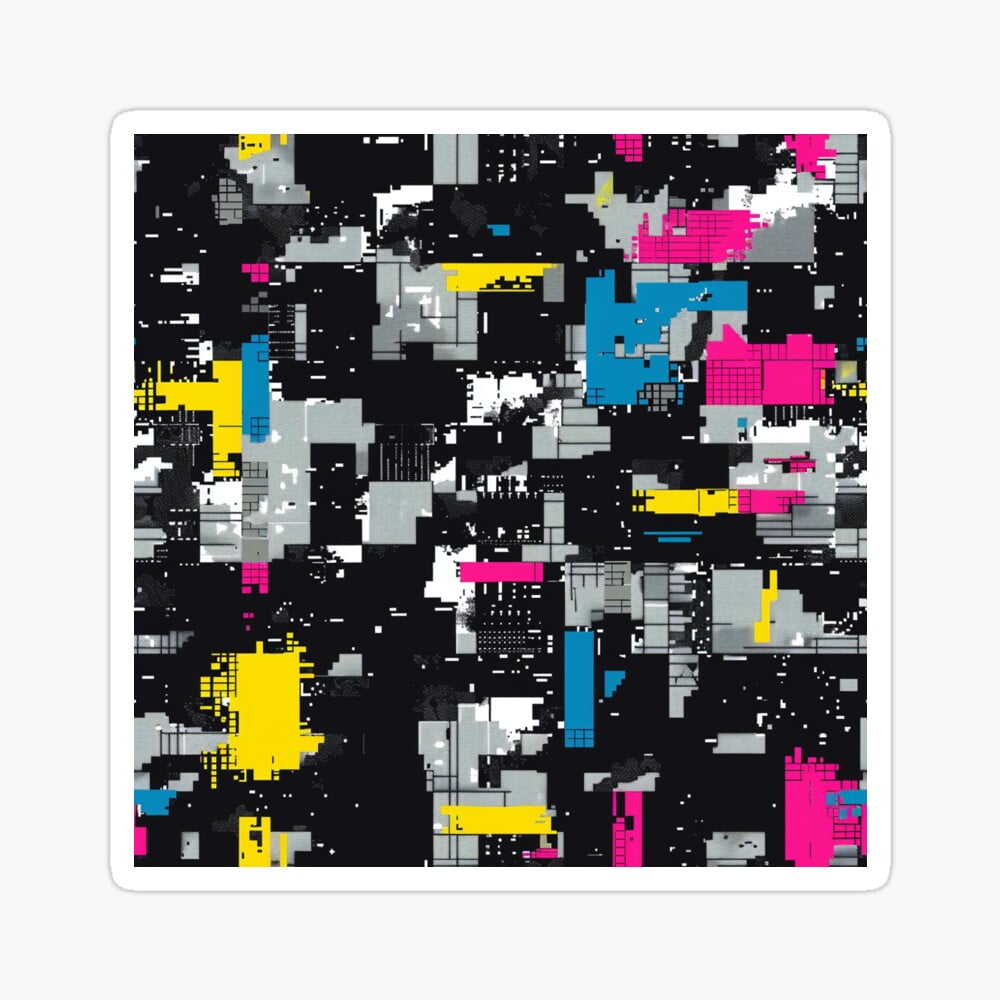Kira Full Cyber Camouflage Sticker - Kir 1363 Decorative Laptop, Phone ...