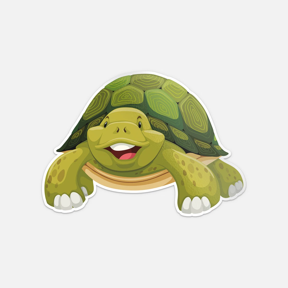 Kira Funny Turtle Animal Cartoon Car Bumper Vinyl Sticker Decal ...