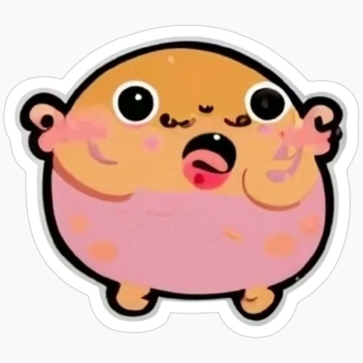 Kira Funny and Cute animated character Sticker Waterproof Sticker for ...