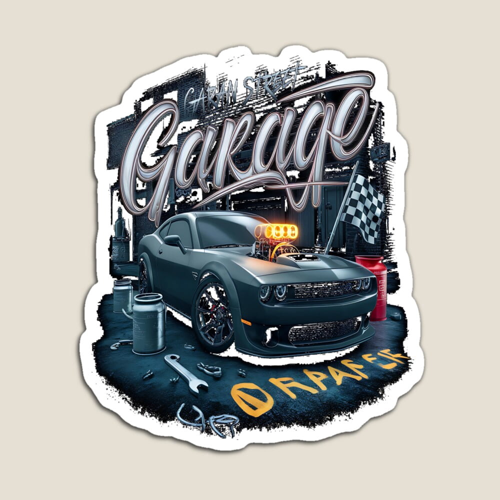 Kira - Garage Street Sticker - 4848 Hot Trending Vinyl Stickers ...