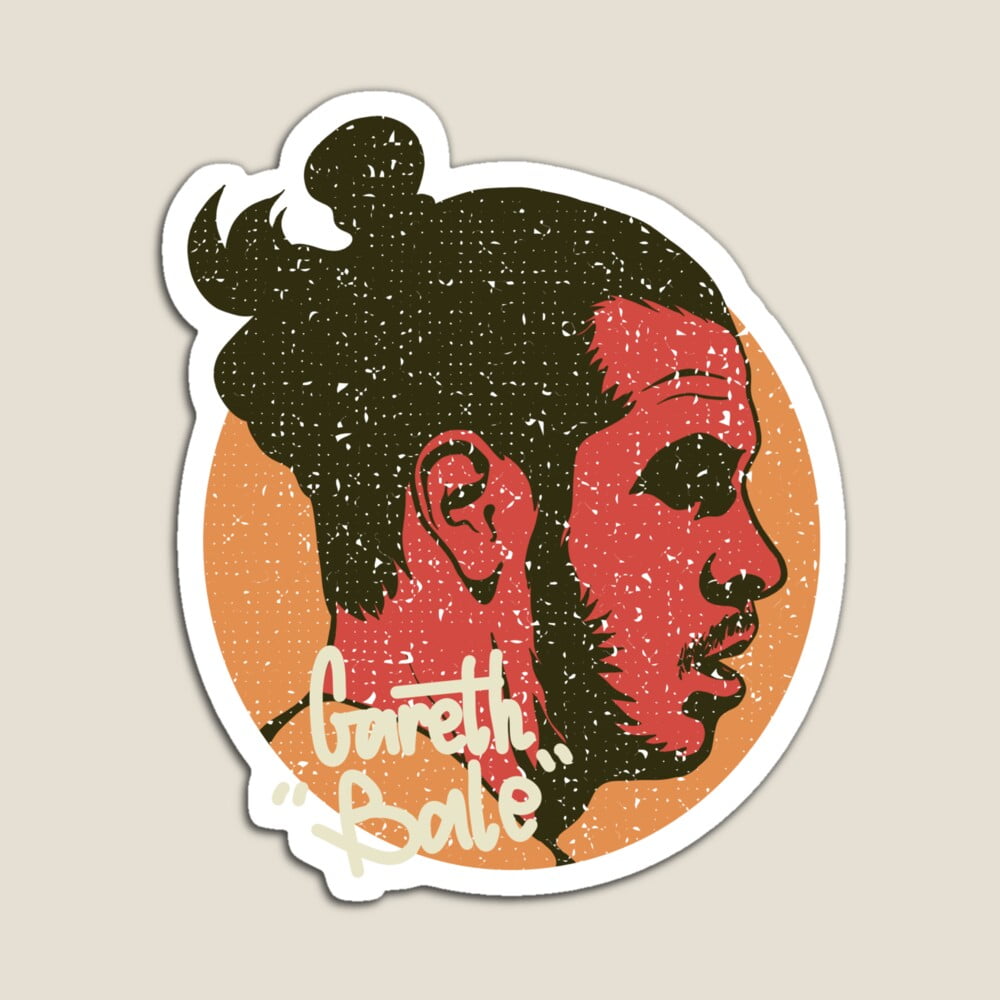 Kira - Gareth Bale Vintage Style Sticker Hot Trending Vinyl Stickers ...