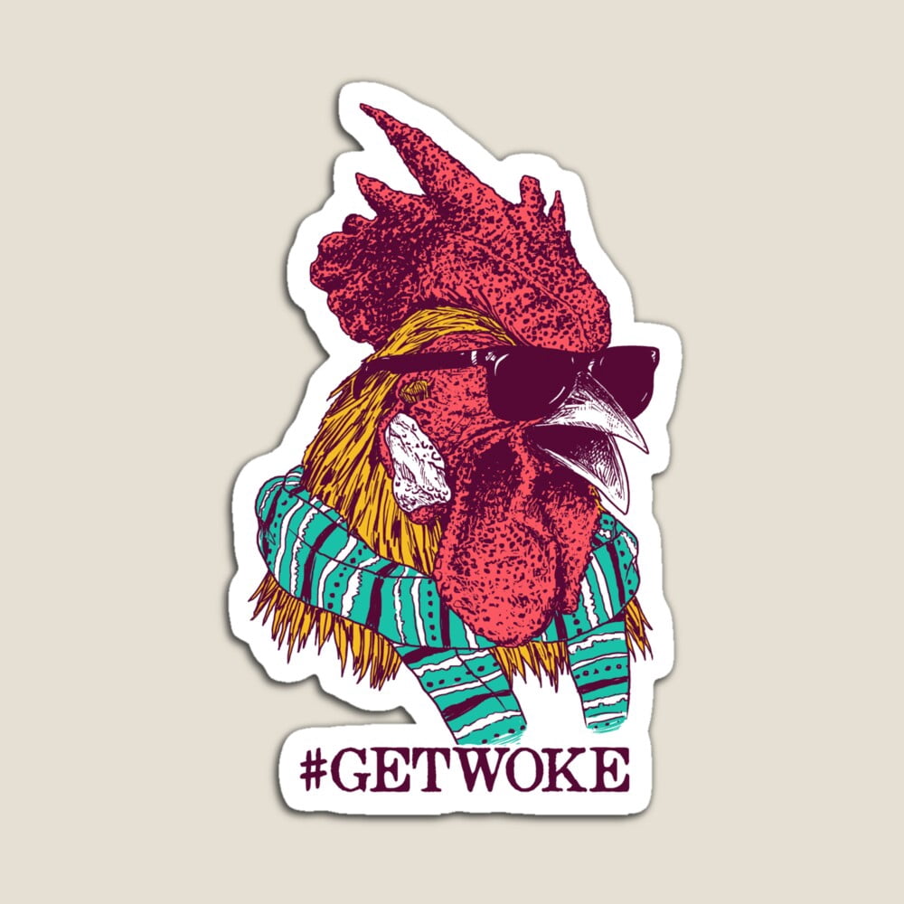 Kira - Get Woke Sticker - 3041 Hot Trending Vinyl Stickers - Walmart.com