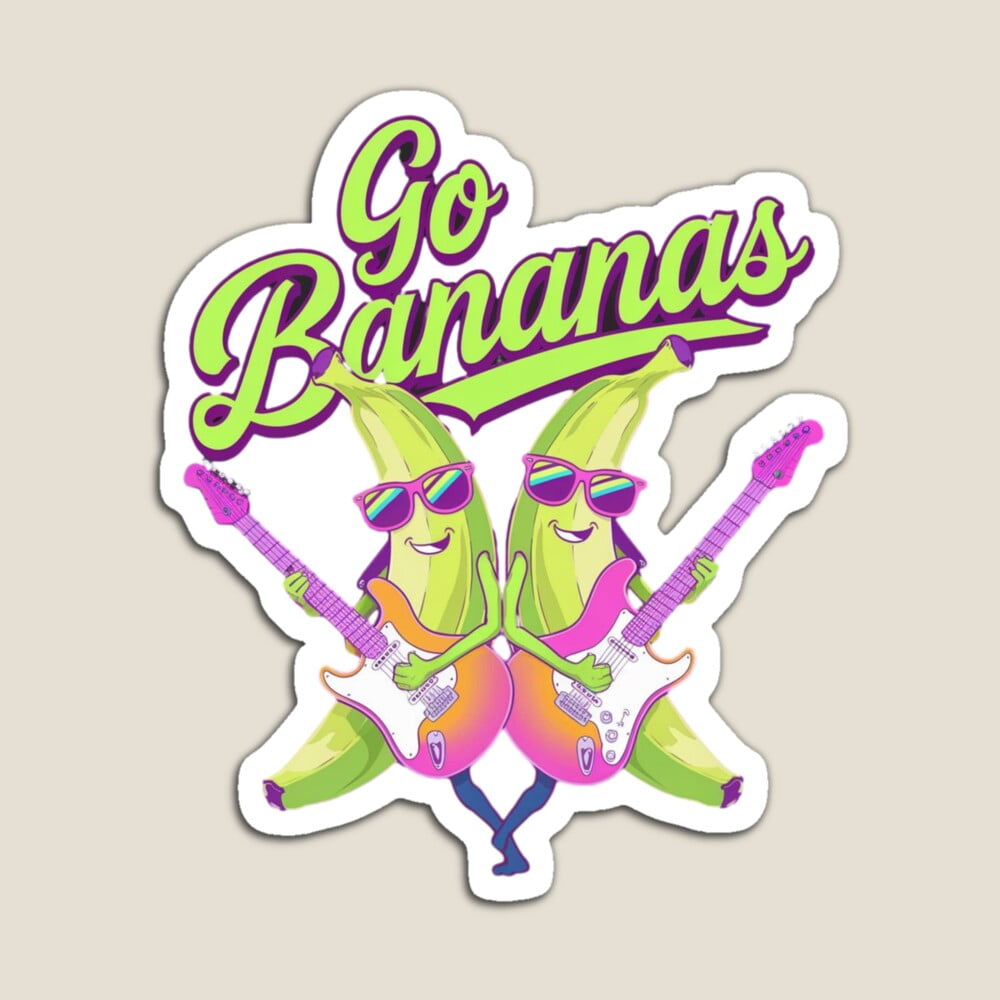 Kira - Go Bananas - Banana Power - Banana Store - I'M Banana - Go Bananas Sticker - 7859 Hot ...
