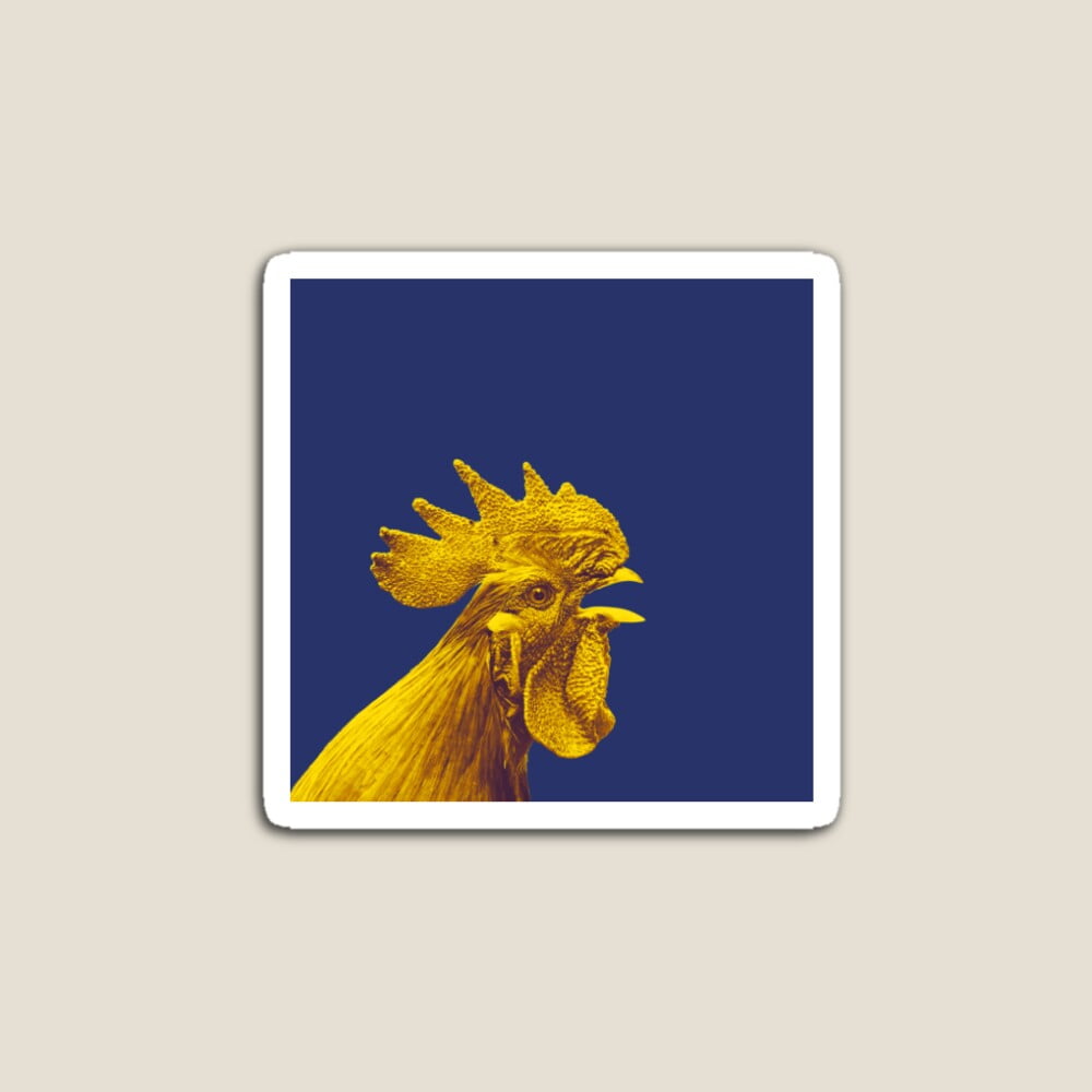 Kira - Golden Rooster Sticker - Walmart.com