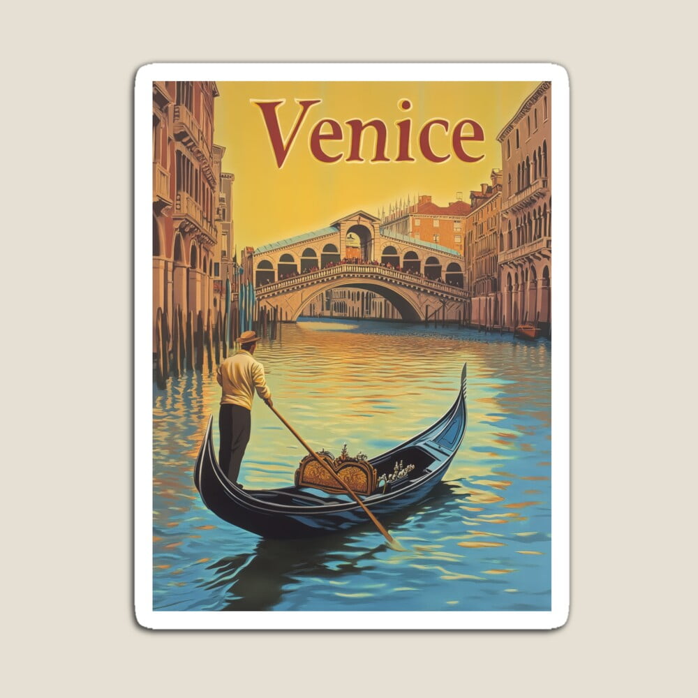 Kira - A Gondolier Rowed Gracefully Through The Calm Wrs Of A Venetian ...