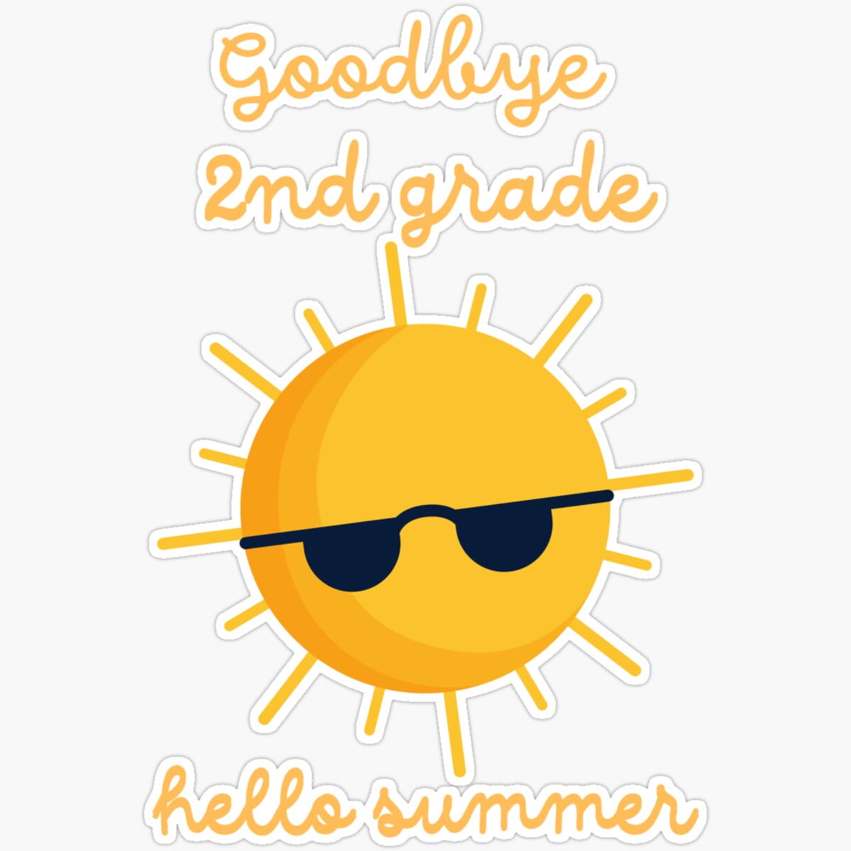 Kira Goodbye 2nd grade hello summer, happy last day of school, hello ...