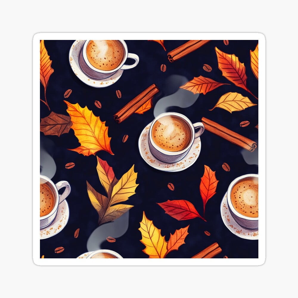 Kira Gourmet Break With A Taste Of Cinnamon Glossy Sticker - Kir 1435 ...