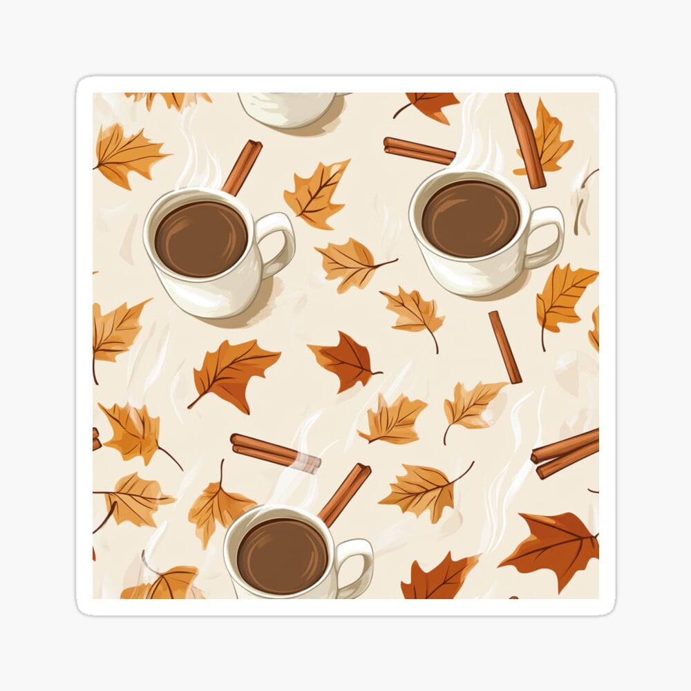 Kira Gourmet Break With A Taste Of Cinnamon Glossy Sticker - Kir 1452 ...