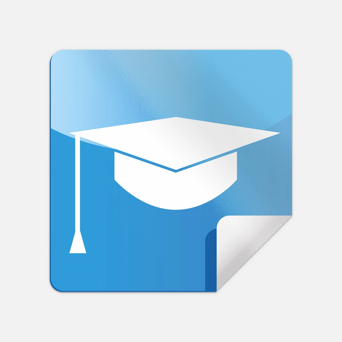 Kira Graduation Cap Education Stick Vinyl Sticker Decal Waterproof ...