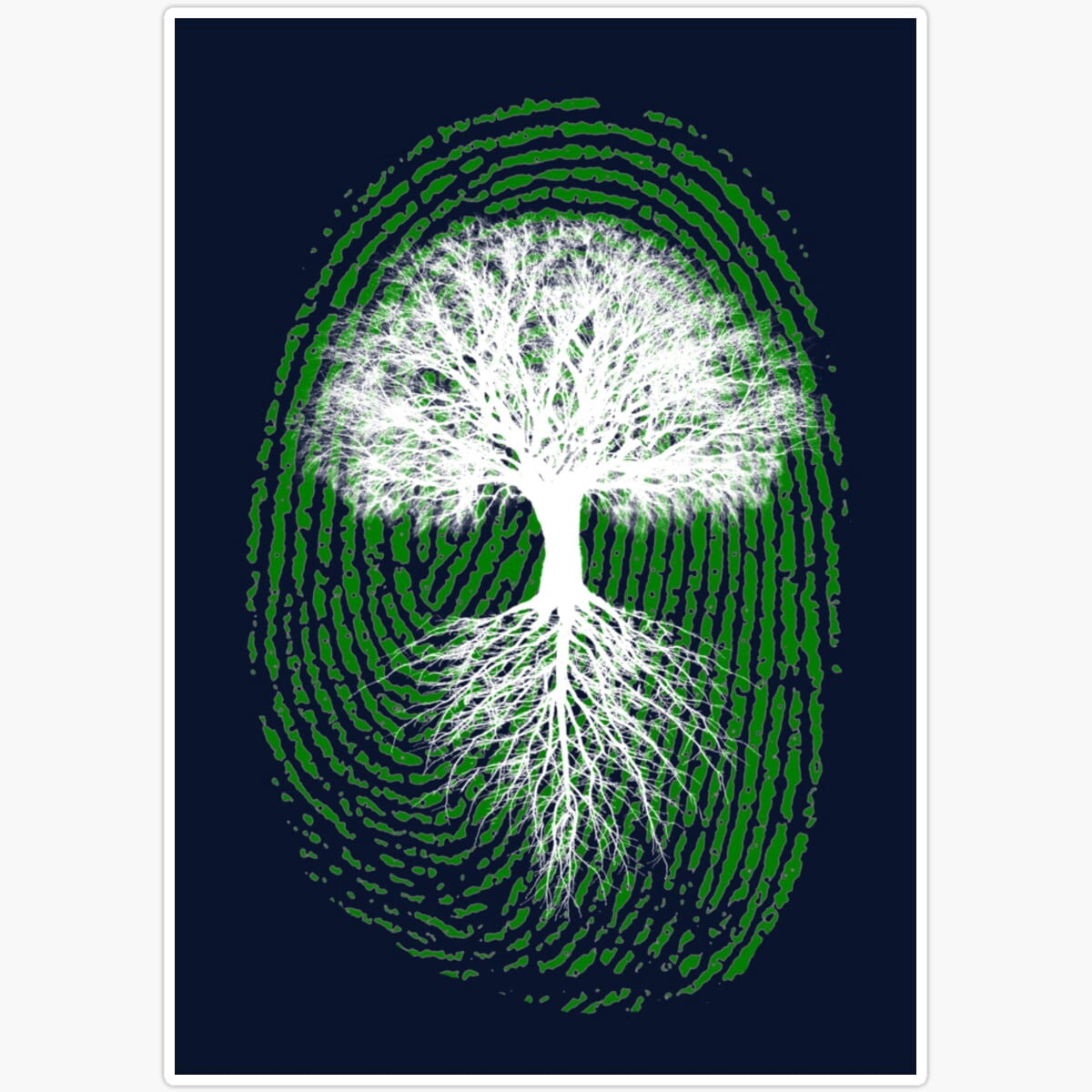Kira Green Thumb Sticker Decorative Laptop, Phone Stickers, Waterproof ...