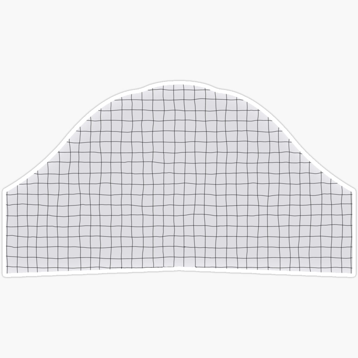 Kira Grey Checkered Pattern Sticker Decorative Laptop, Phone Stickers ...
