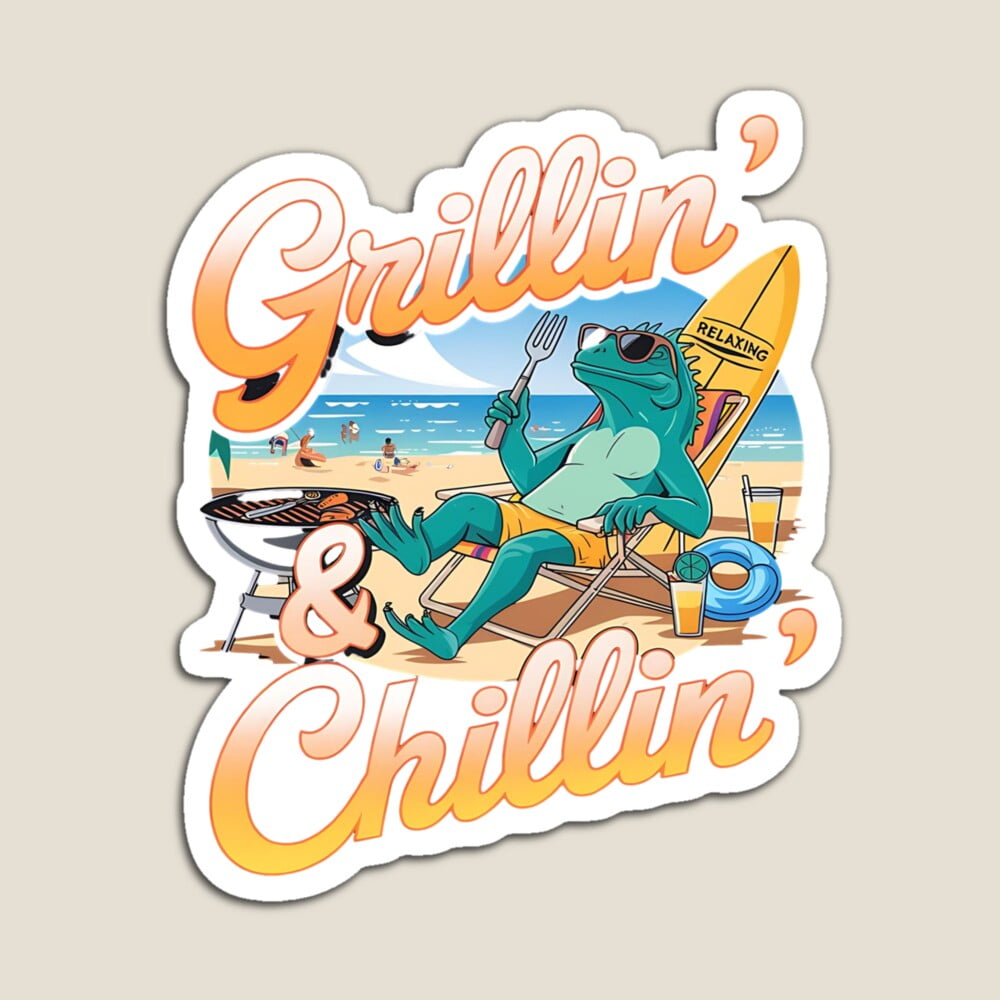 Kira - Grillin Chillin - Serial Griller - Bbq Party - Smokin'Good Times - Fire Up - The ...