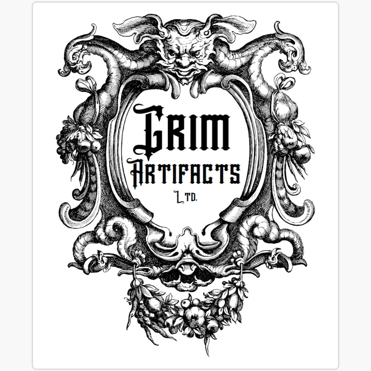 Kira Grim Artifacts Logo Sticker Decorative Laptop, Phone Stickers ...