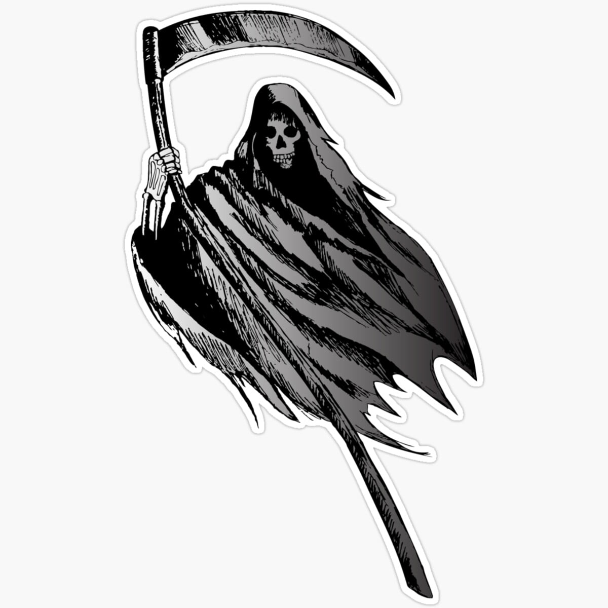 Kira Grim Reaper Sticker Decorative Laptop, Phone Stickers, Waterproof ...