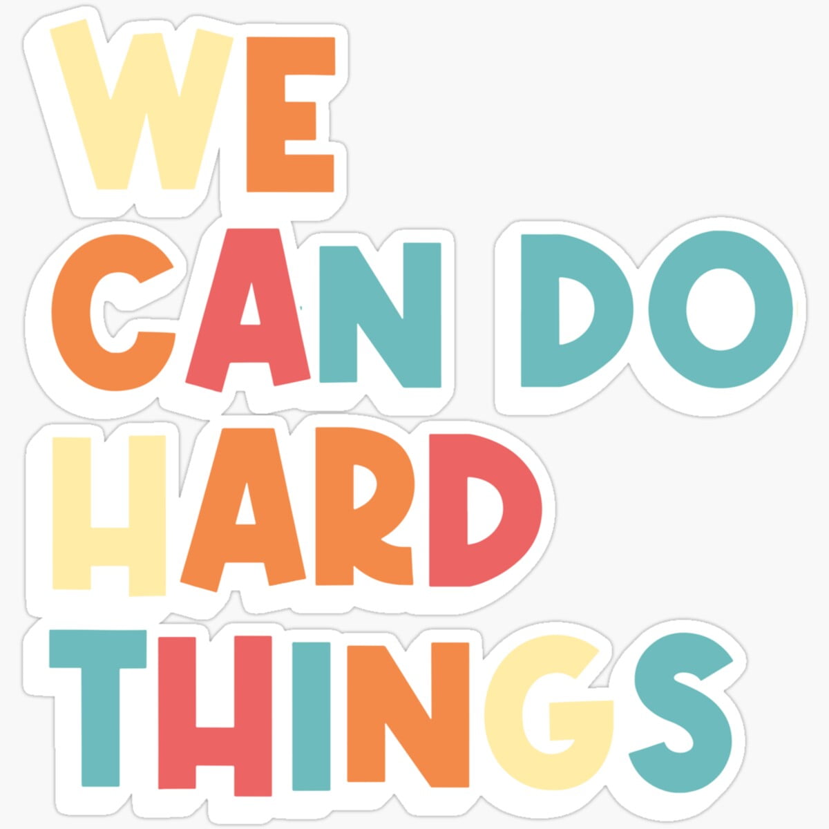 Kira Growth Mindset Teacher Quotes Motivational Sticker Decorative ...