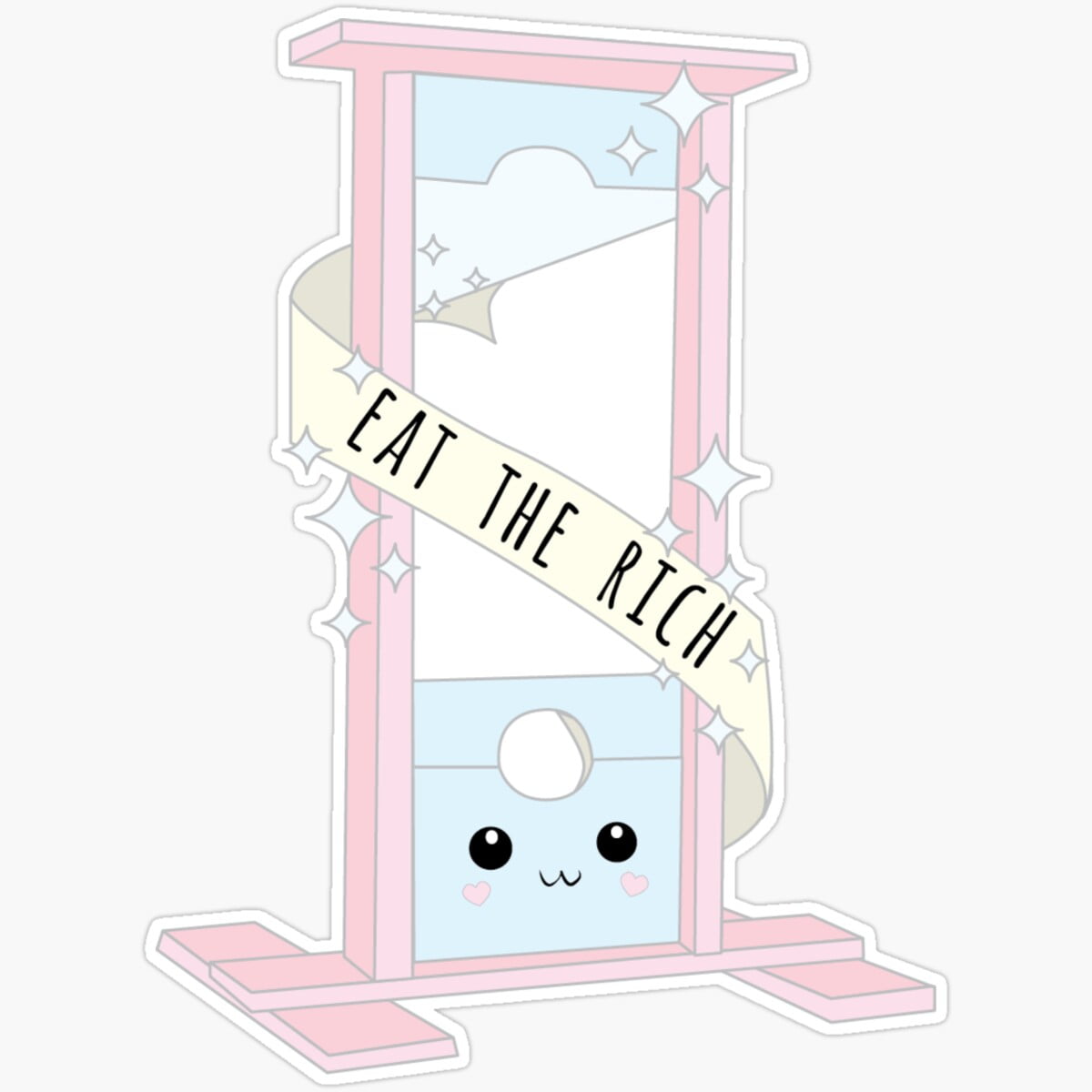 Kira Guillotine Chan UwU Sticker Decorative Laptop, Phone Stickers ...