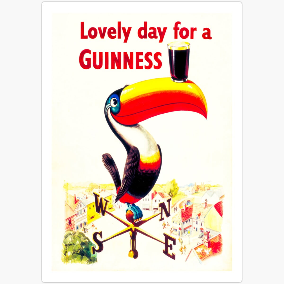 Kira Guinness Toucan , Guinness Alcohol Advertising Poster, Guinness ...