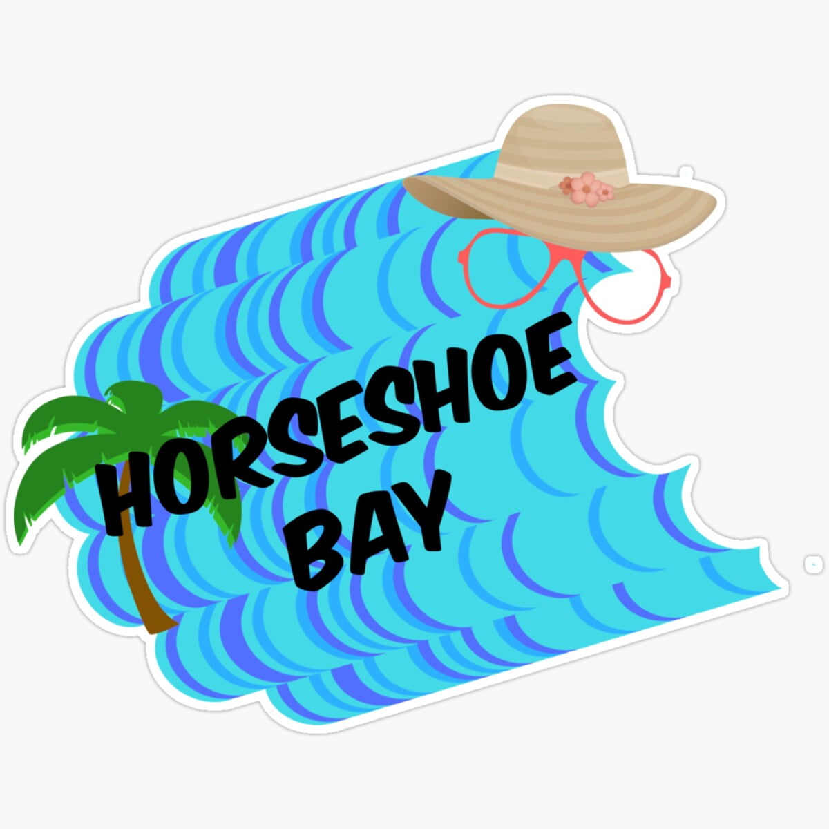 Kira HORSESHOE BAY Sticker Decorative Laptop, Phone Stickers ...
