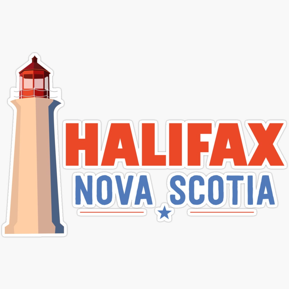 Kira Halifax Nova Scotia Sticker Decorative Laptop, Phone Stickers ...