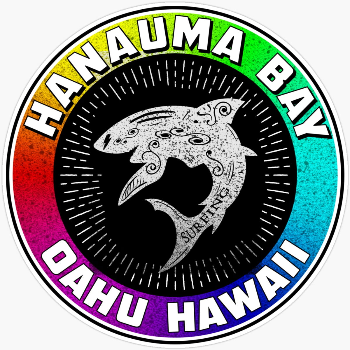 Kira Hanauma Bay Hawaii Snorkeling Beach Oahu Honolulu Sticker ...