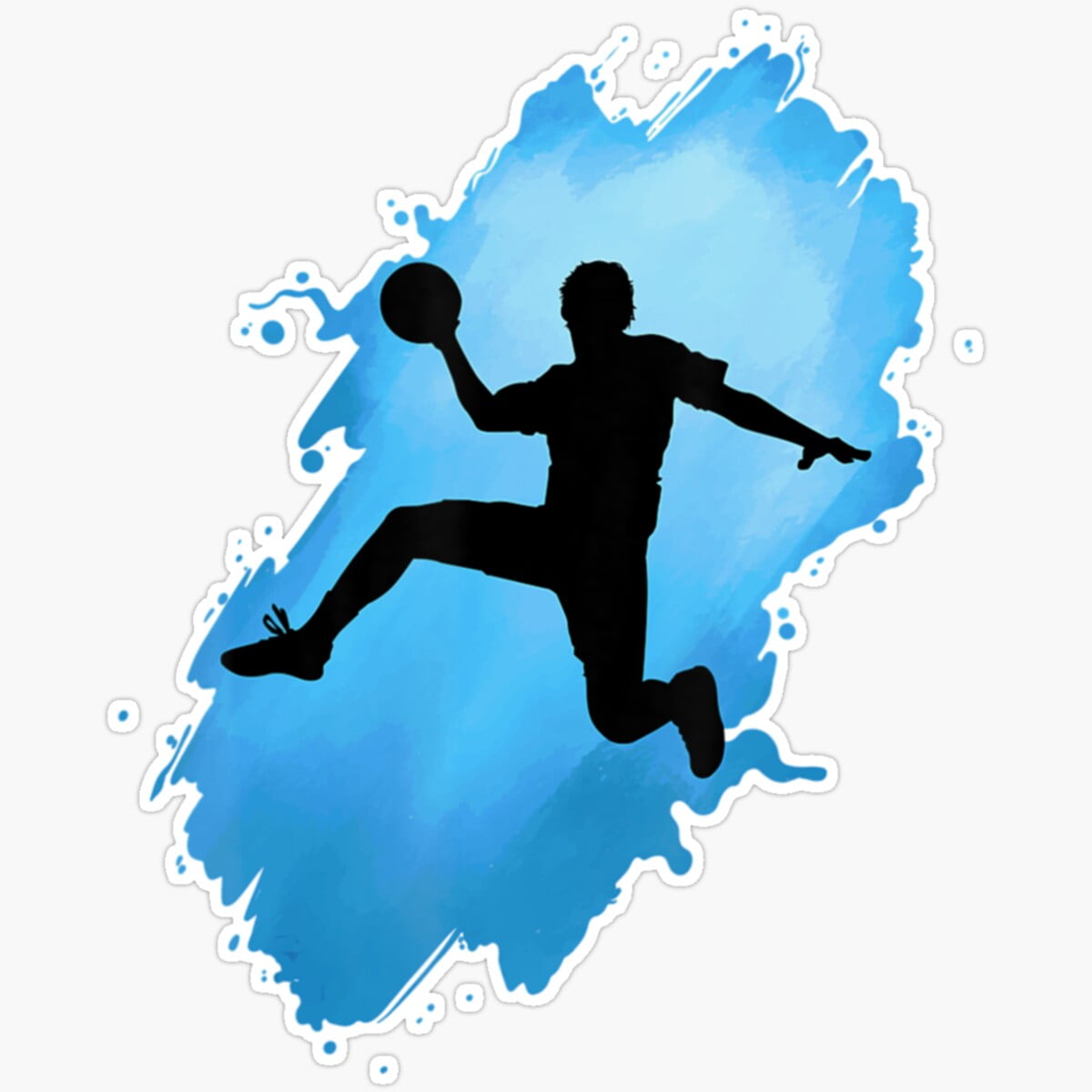 Kira Handball Player Sticker Decorative Laptop, Phone Stickers ...