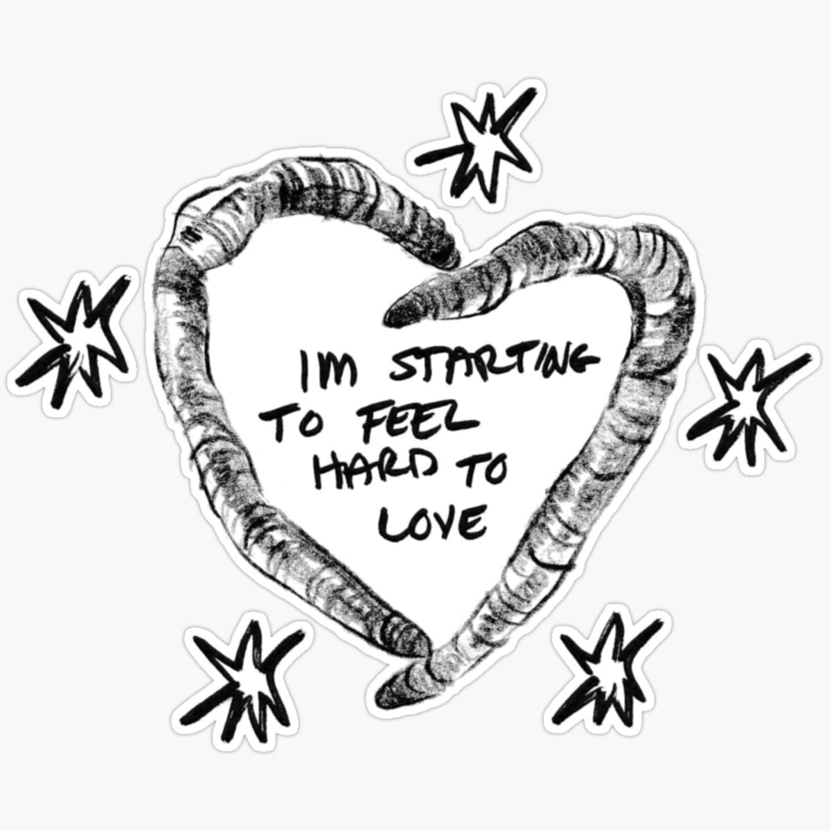 Kira Hard To Love Sticker Decorative Laptop, Phone Stickers, Waterproof ...