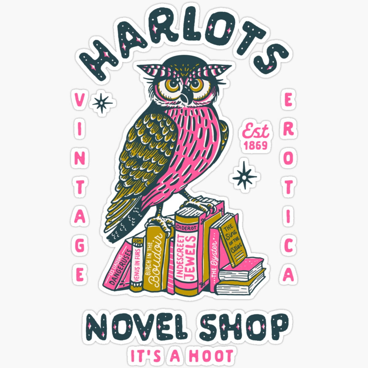 Kira Harlot's Vintage Erotica Novel Shop: It's A Hoot. Funny Owl ...