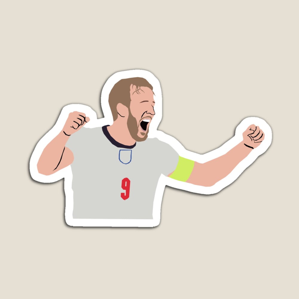 Kira - Harry Kane England Captain Sticker - Walmart.com