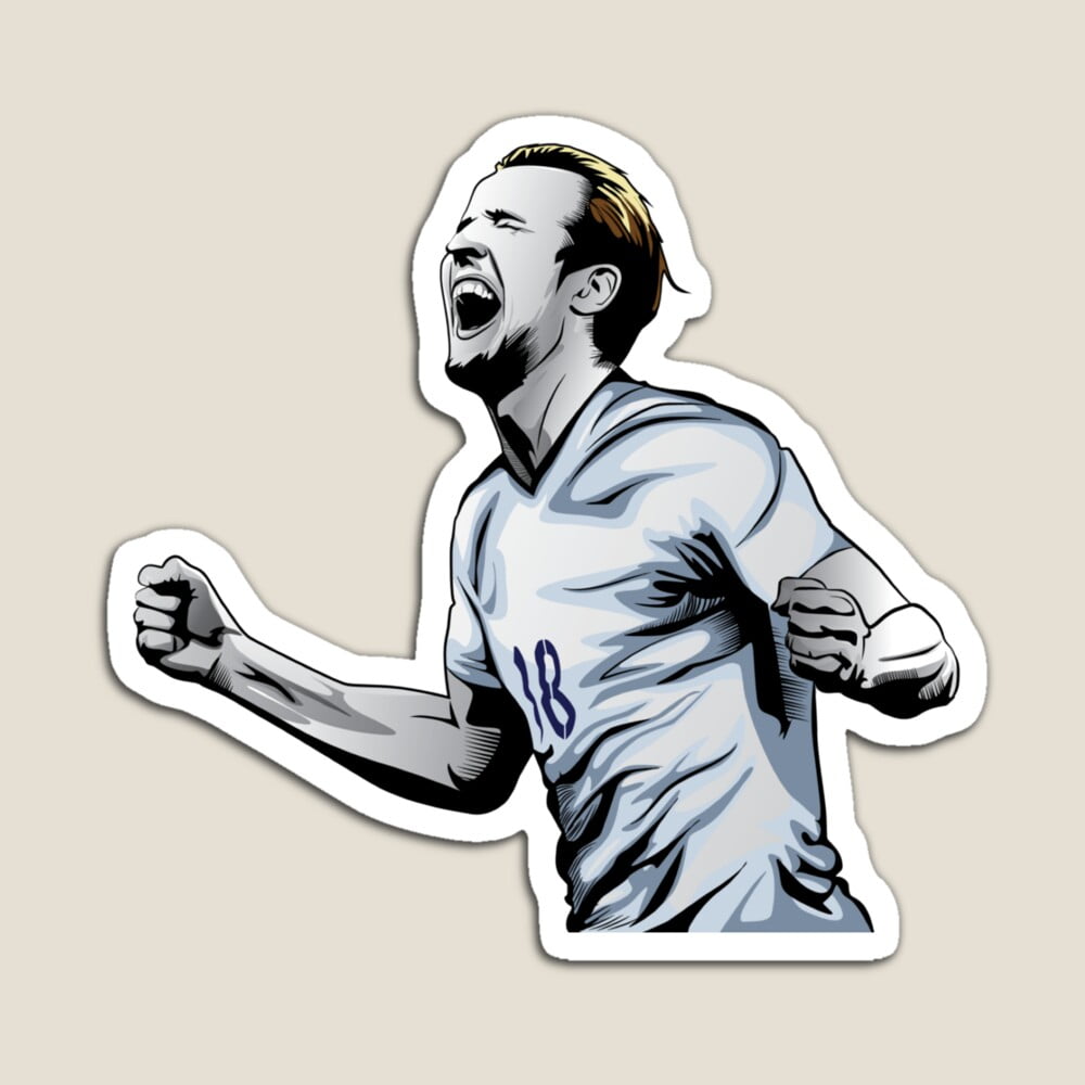 Kira - Harry Kane England Sticker Hot Trending Vinyl Stickers - Walmart.com