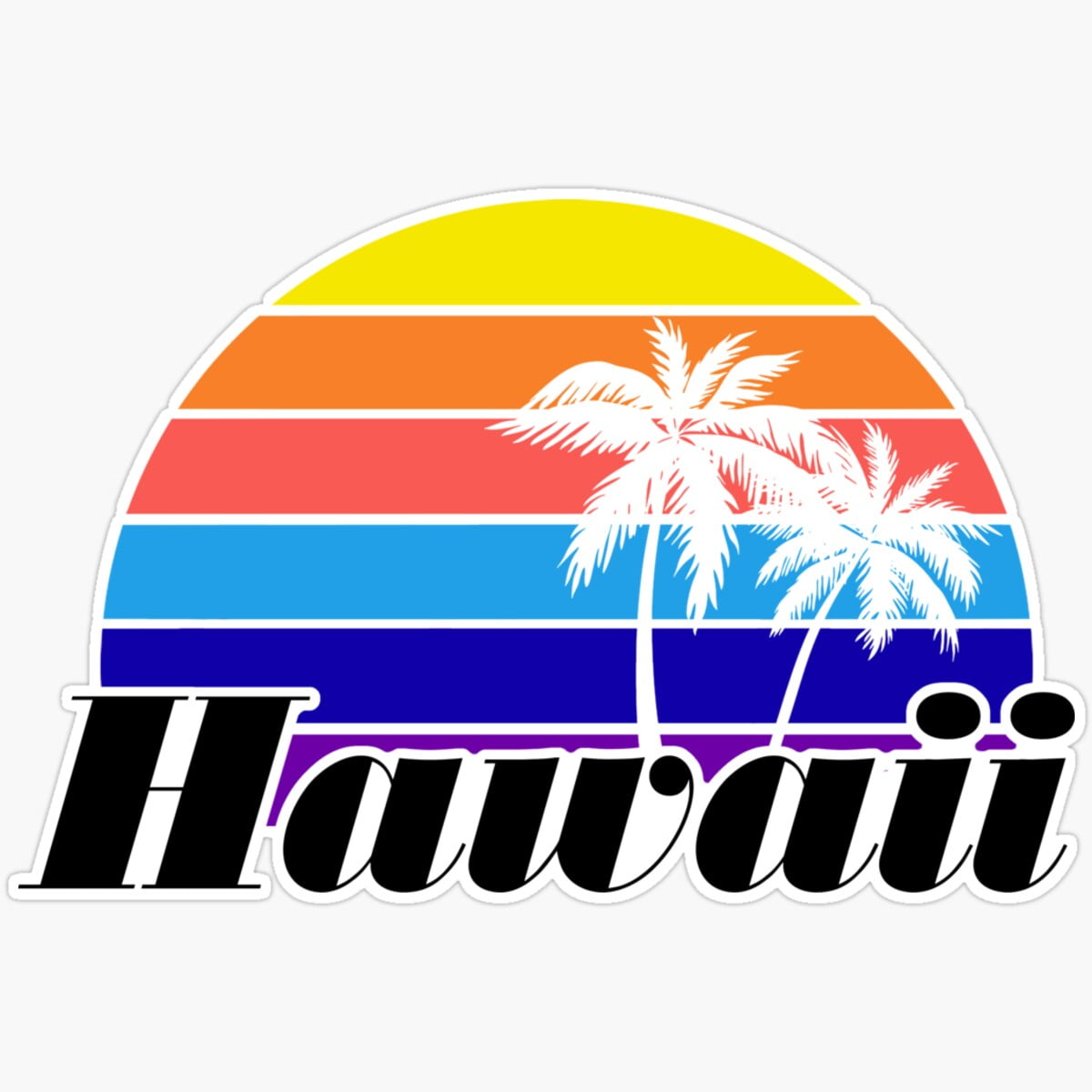 Kira Hawaii Sticker Decorative Laptop, Phone Stickers, Waterproof ...