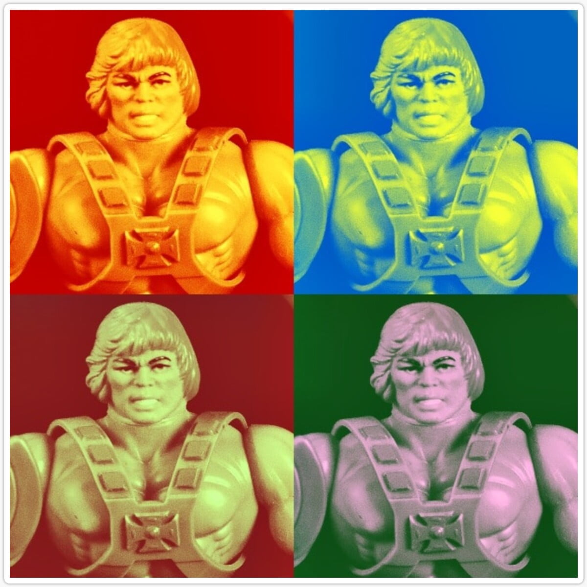 Kira He-Man Action Figure Pop Art Sticker Decorative Laptop, Phone ...