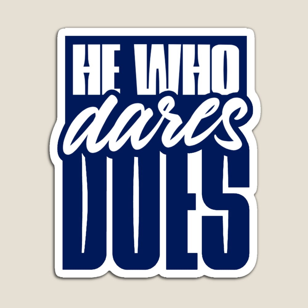 Kira - He Who Dares Does Sticker Hot Trending Vinyl Stickers - Walmart.com