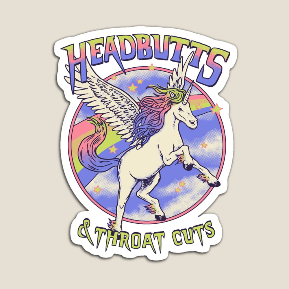 Kira - Headbutts & Throat Cuts Sticker - 3033 Hot Trending Vinyl ...
