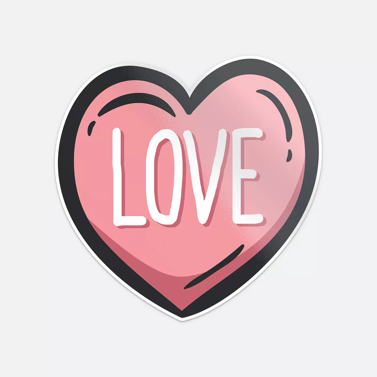 Kira Heart Love Car Bumper Vinyl Sticker Decal Waterproof Sticker for ...