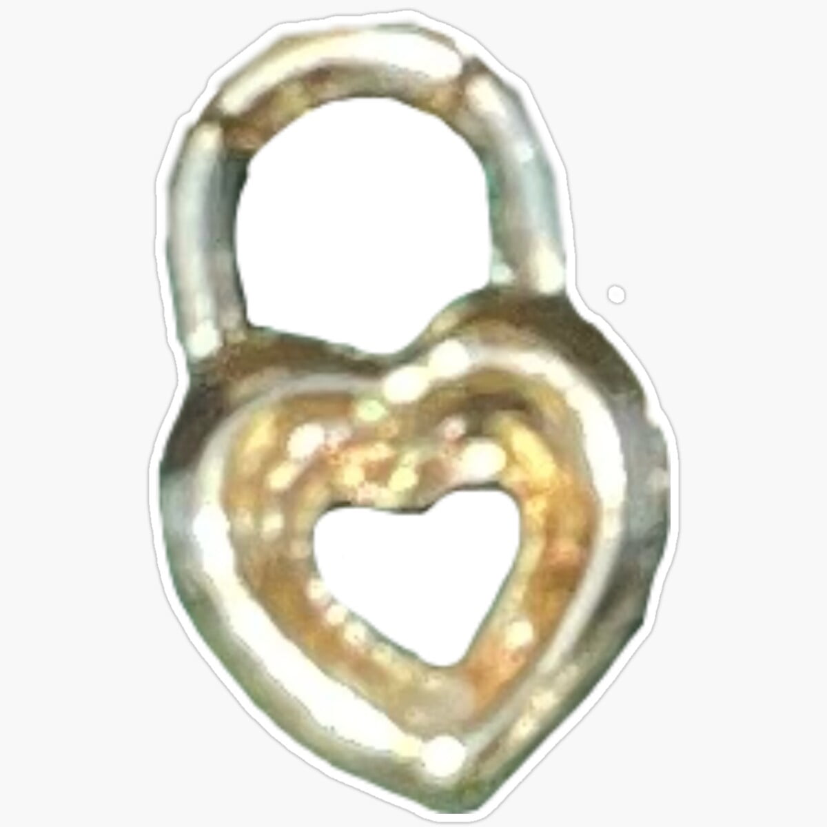 Kira Heart lock Sticker Decorative Laptop, Phone Stickers, Waterproof ...