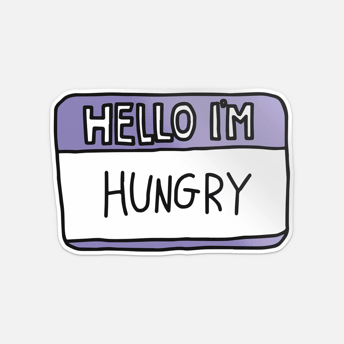 Kira Hello Im Hungry Car Bumper Vinyl Sticker Decal Waterproof Sticker ...