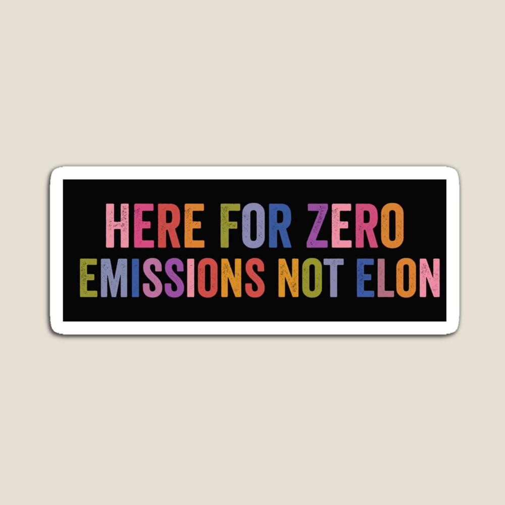 Kira - Here For Zero Emissions Not No Sticker - 1932 Hot Trending Vinyl ...