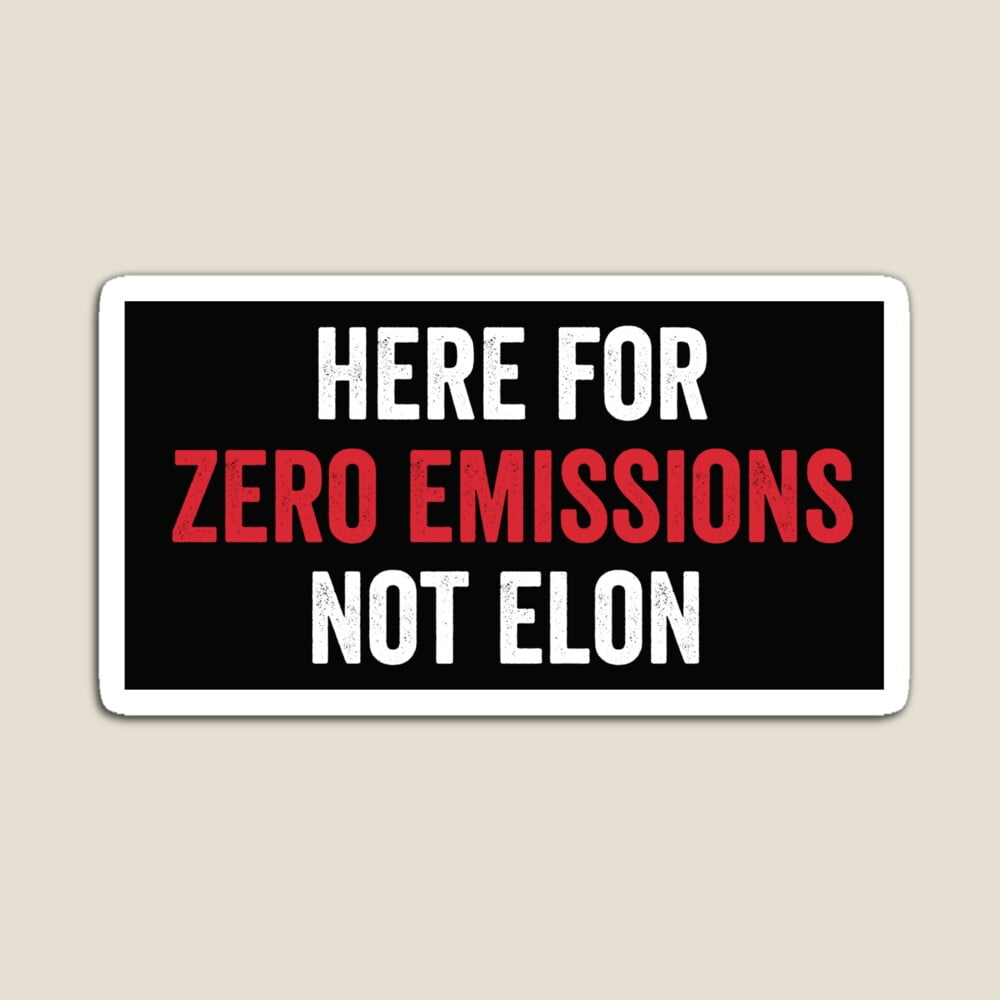 Kira - Here For Zero Emissions Not Sticker - 1933 Hot Trending Vinyl ...