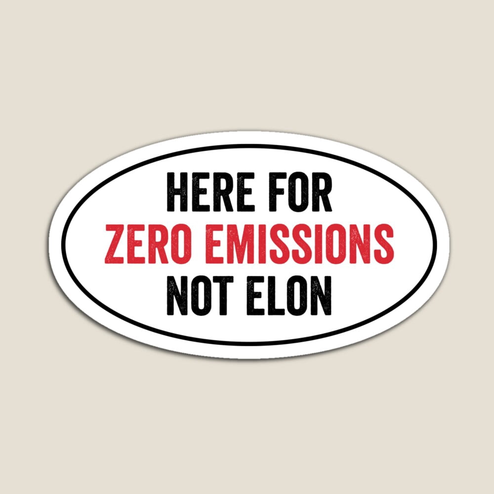 Kira - Here For Zero Emissions Not Sticker - 1935 Hot Trending Vinyl ...
