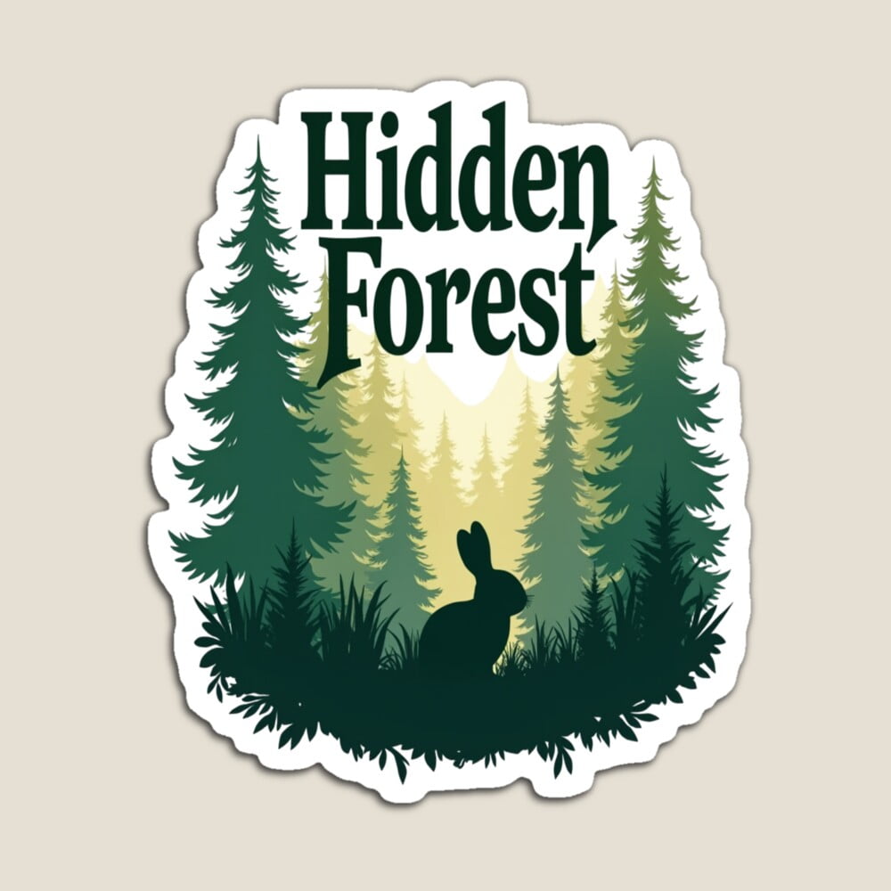 Kira - Hidden Forest - Forest Marvel - Hidden Wilderness Sticker - 3154 ...