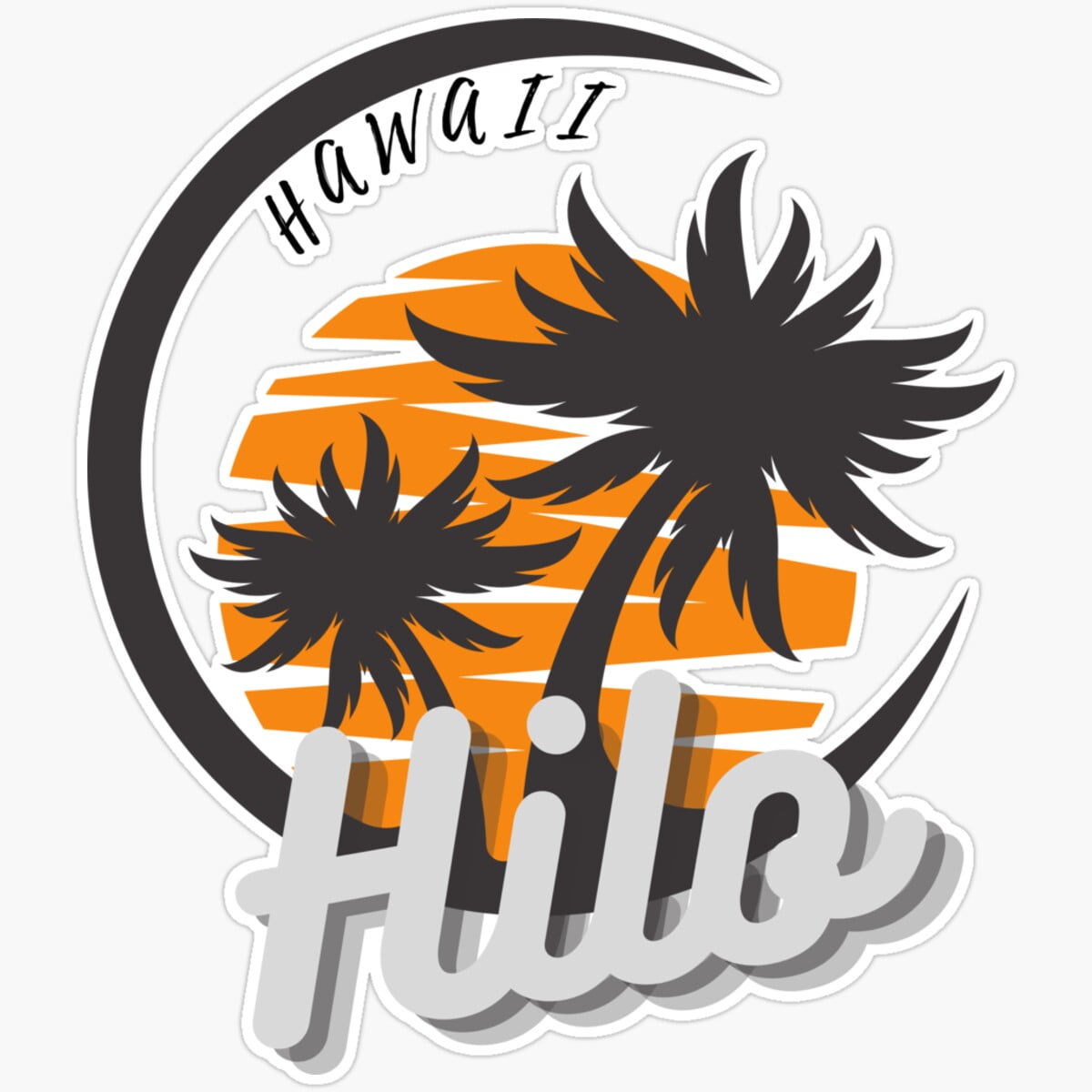 Kira Hilo Hawaii, Hawaii, Aloha, Hilo, Summer, Vacation Sticker ...