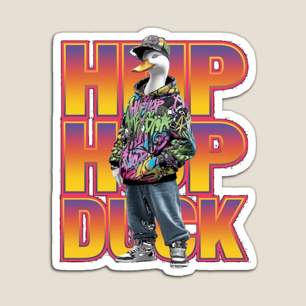 Kira - Hip Hop Duck Sticker - 5684 Hot Trending Vinyl Stickers ...