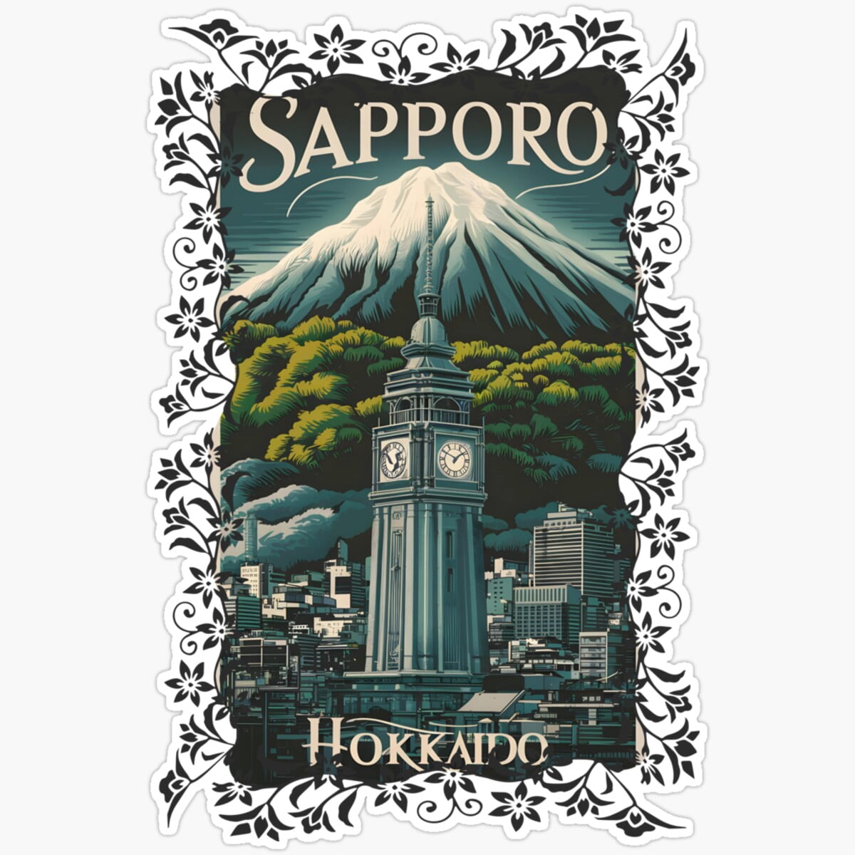 Kira Hokkaido Ken Sticker Decorative Laptop, Phone Stickers, Waterproof ...