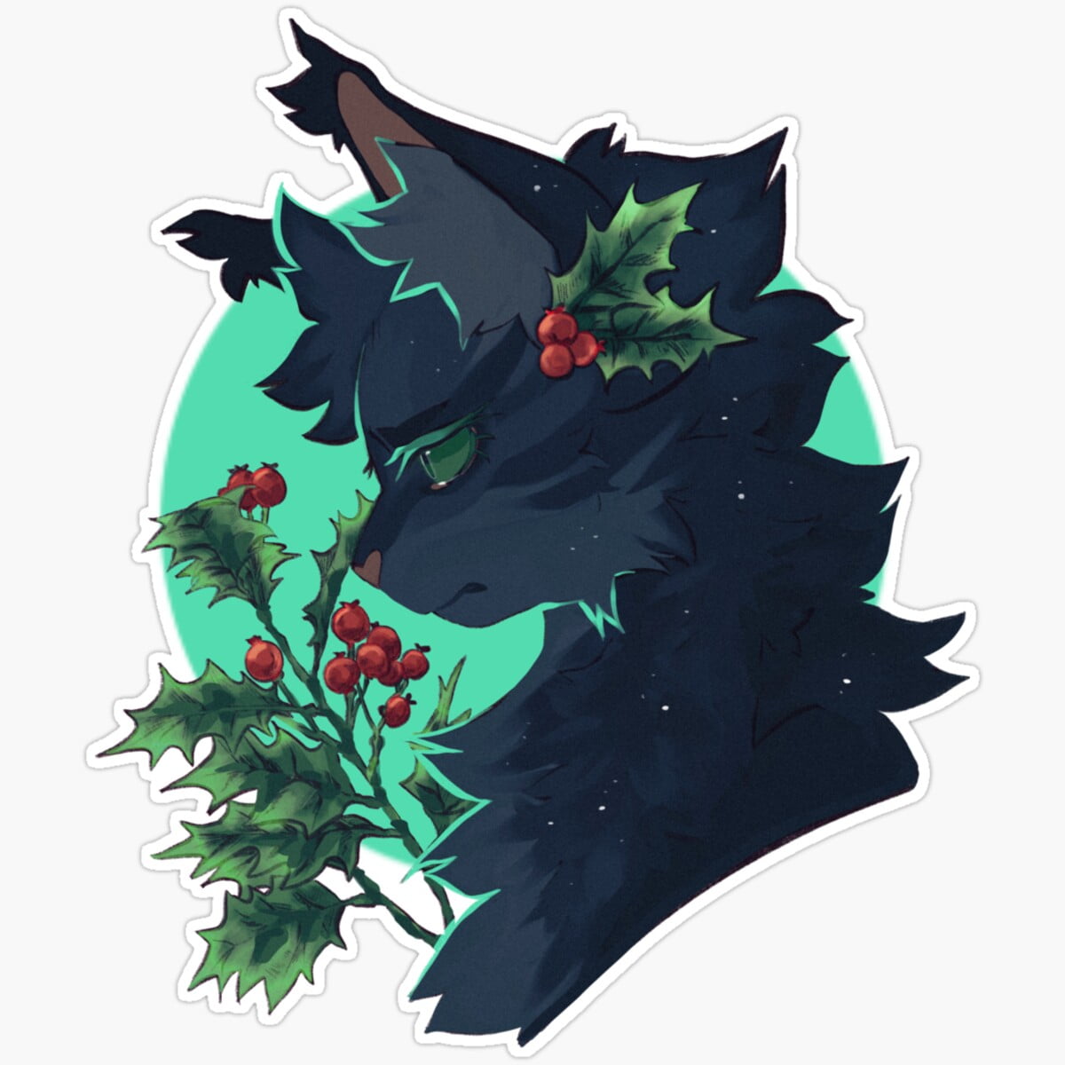 Kira Hollyleaf Sticker Decorative Laptop, Phone Stickers, Waterproof ...
