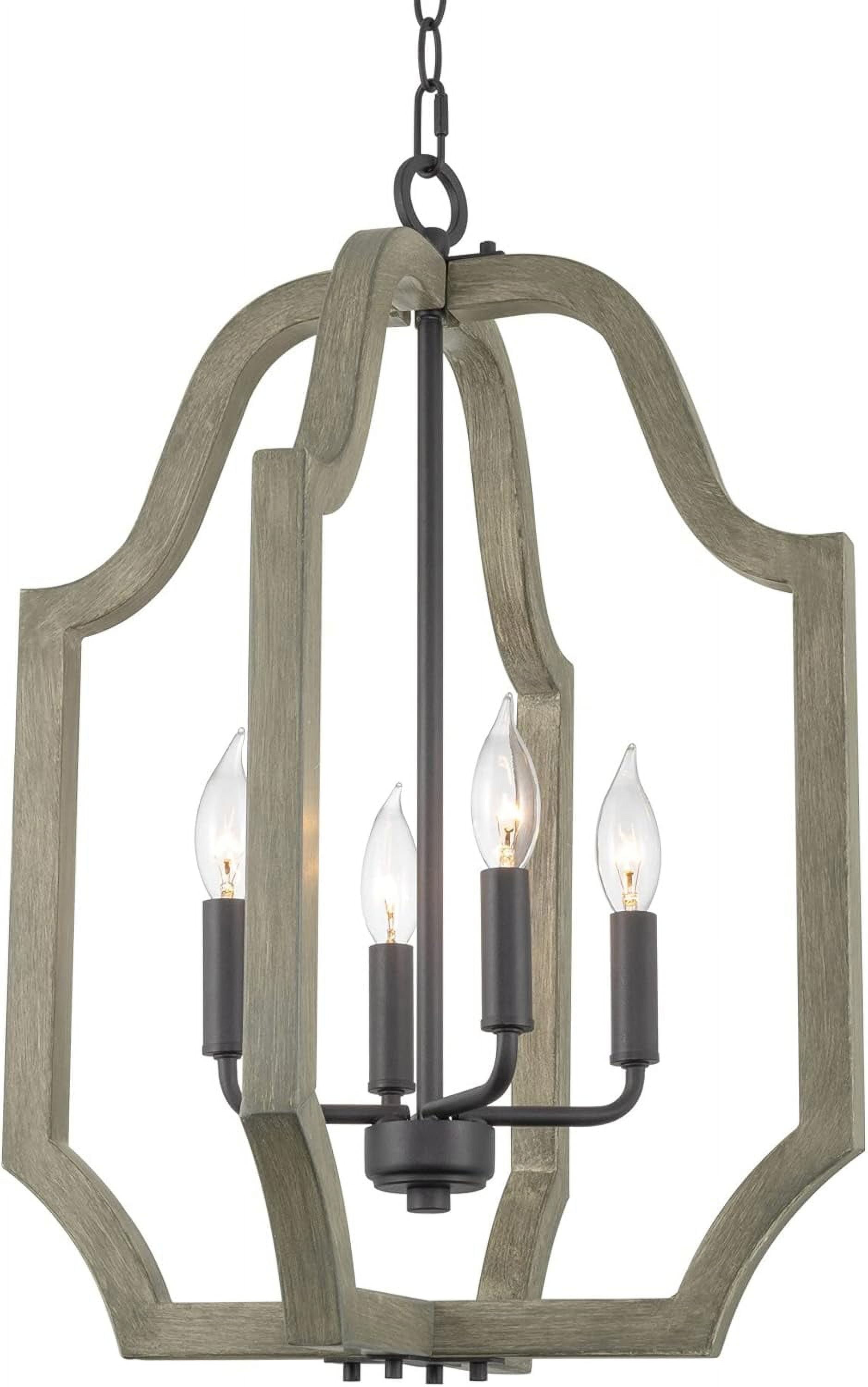 Kira Home 23" 4-Light Farmhouse Pendant Light, Open Arched Design, Modern Gothic Pendant ...