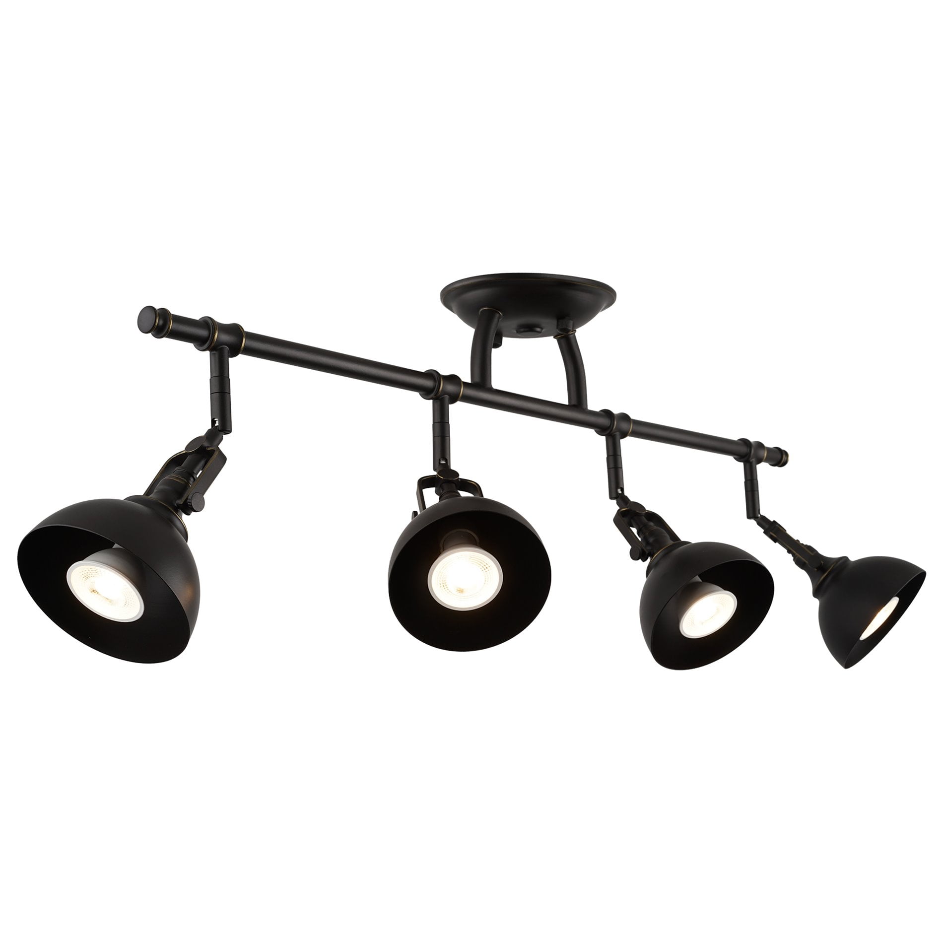Kira Home Broadway 30" 4-Light Directional Track Lighting, Wall/Ceiling ...