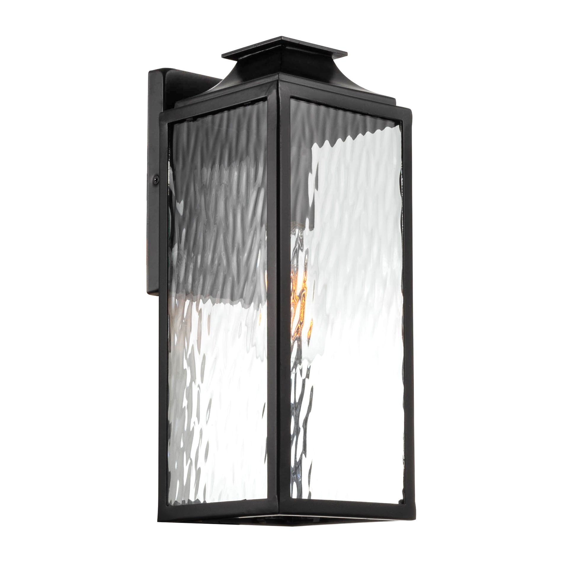Kira Home Halifax 15" Industrial Farmhouse Weather Resistant Outdoor ...