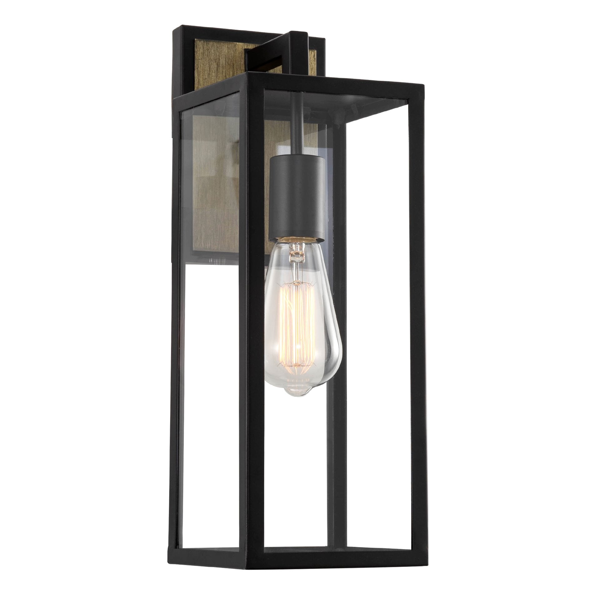 Kira Home Murdock 16" Modern Outdoor Weather Resistant Wall Sconce ...